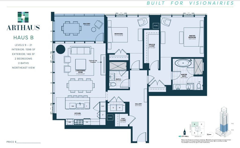 The Arthaus Condos For Sale | Philadelphia Condominiums, Center City ...