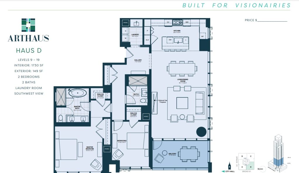 The Arthaus Condos For Sale | Philadelphia Condominiums, Philadelphia ...